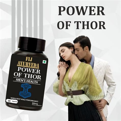 Fij Ayurveda Ayurvedic Product Power Of Thor Thor Capsule Original