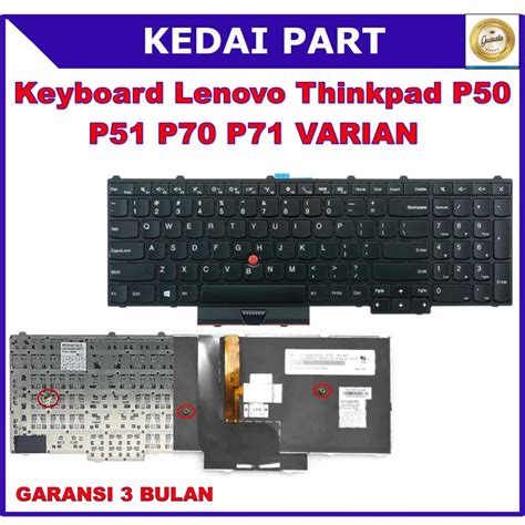 Jual Keyboard Lenovo Thinkpad P50 P51 20hh 20hj P71 20hk 20hl Pointer