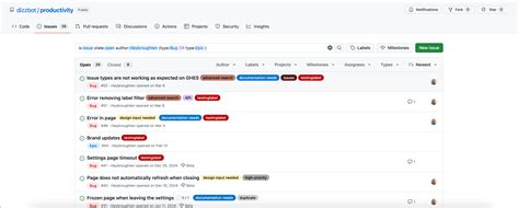 github issues search now supports nested queries and boolean operators