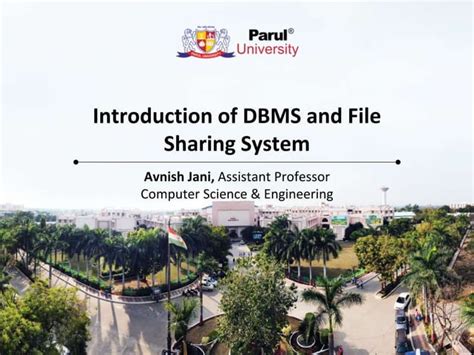 Introduction To Dbms Ppt