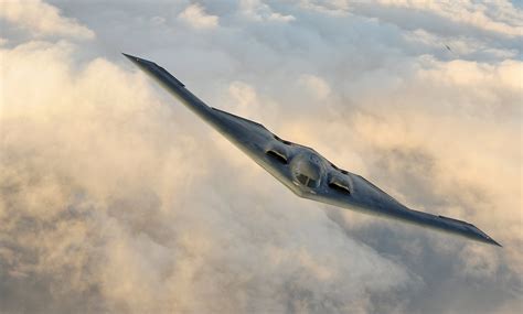 B 2 Spirit Stealth Bombers Over Kansas Usa Rmurica