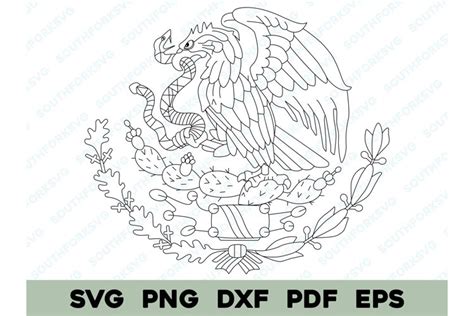 Mexican Coat Of Arms Printable