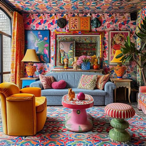 Kitsch Interior Design — Living Room Bedroom And Kitchen Ideas
