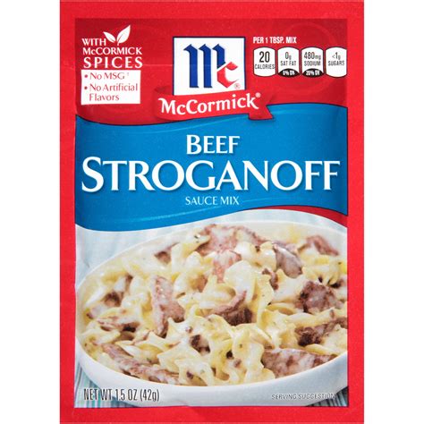 Easiest Way To Make Beef Stroganoff Packet Walmart