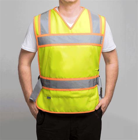 Orange Safety Vest  Womens Safety Vest Hi Vis Yellow 139