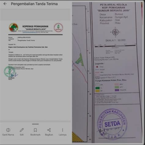 Diduga Nekat Palsukan Stempel Setda Siak Rjsn Ketua Koperasi Bbj