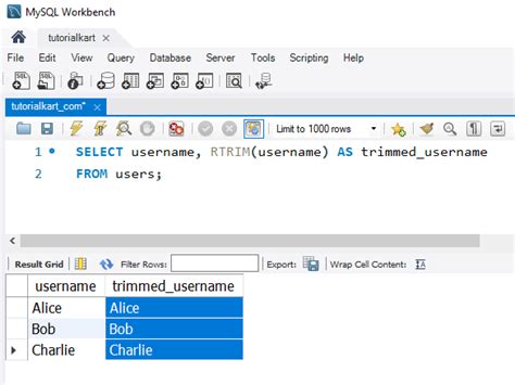 Sql Rtrim String Function Syntax Examples 4