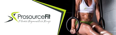 Prosourcefit Fitness Gymnastics Rings With Straps For Total Body