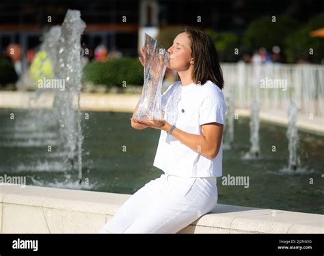 Iga Swiatek Of Poland During The Champions Trophy Photo Shoot After
