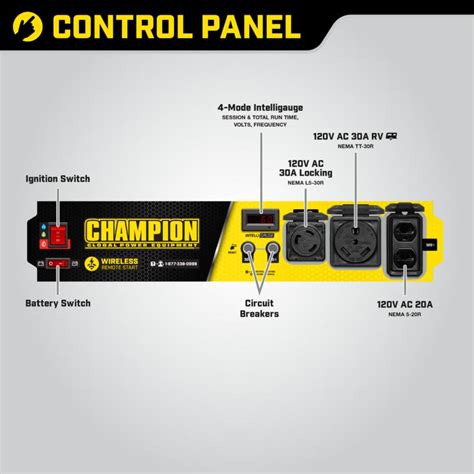 Champion 3500w Wireless Start Generator