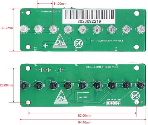 Ir Sensor With 9 Emitters For Object Counting And Detection