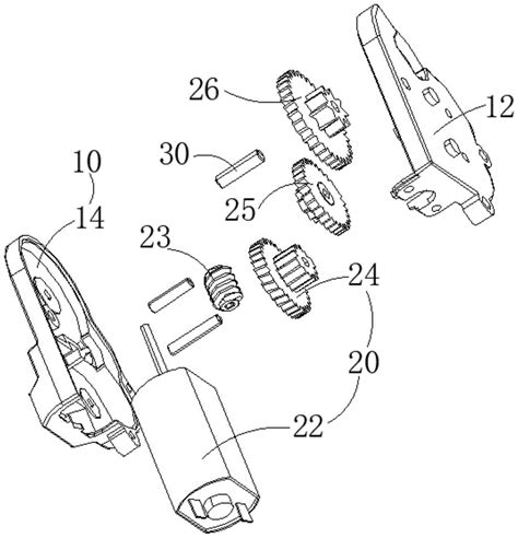 用于门锁的齿轮箱电机及门锁的制作方法