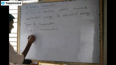 Electric Generator Rectifier Inverter Lecture 2021 06 20 Physics Class Recording Teachmint