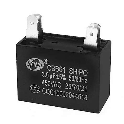 Senju Cbb61 Polypropylene Film Capacitor At ₹ 250 Piece Polypropylene