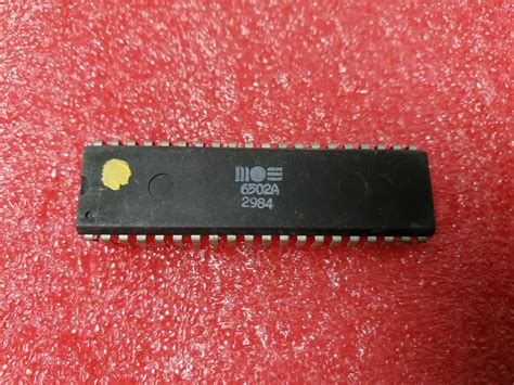 Vintage Mos 6502 6502a 6502ad 6502b Dip40 X 1pc Ebay