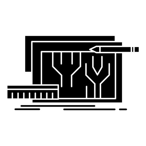 Architecture Blueprint Circuit Vector Svg Icon Svg Repo