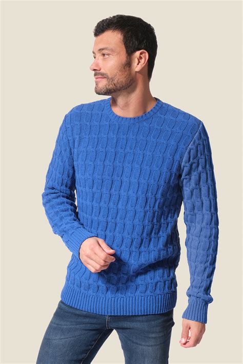Pull En Maille Torsadée Dicker Hublot Mode Marine