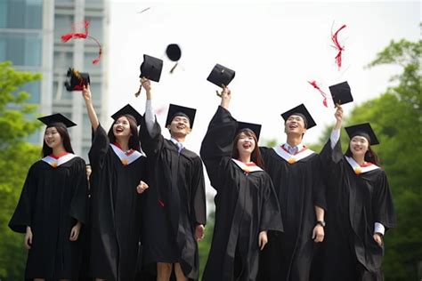 大学生毕业合照摄影图 花瓣网