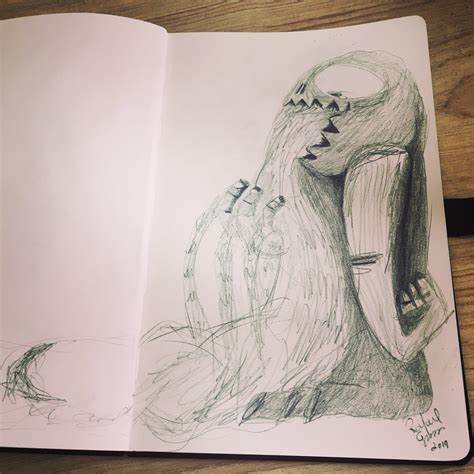 Rumination R Drawing