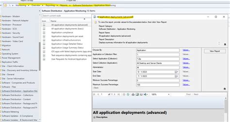 get list of successful or failed application deployment microsoft qanda