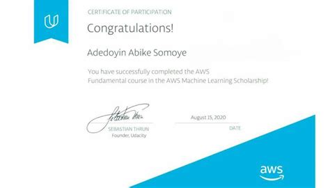 doyin abike somoye on linkedin udacity aws machinelearning 14