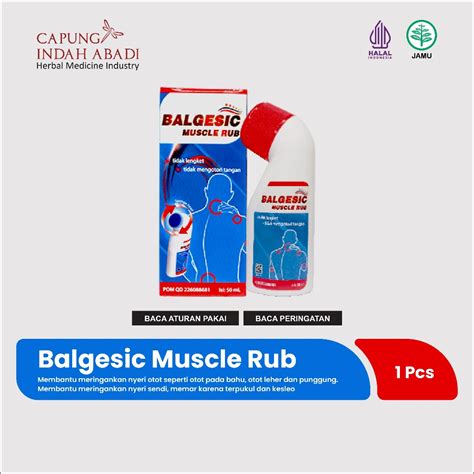 Jual Balgesic Muscle Rub 50 Ml Shopee Indonesia