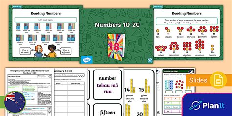 Phase 1 Number Structure Recognise Read Write Order Numbers To 20