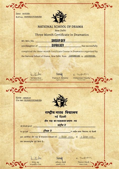 Sandip Dey On Linkedin Actor Dramatics Nsd
