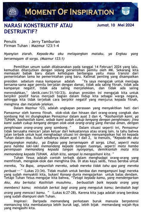 Lembaga Pelayanan Mahasiswa Indonesia Lpmi Posted On Linkedin