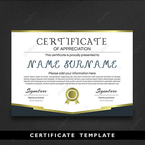 Minimalistic Classic Template Design Vol 23 Vector Template Download On