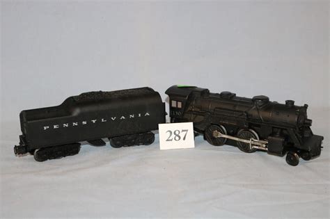 Lot Lionel Locomotive 027 And Pennsylvania Coal Car
