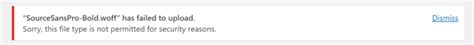 How To Fix Sorry This File Type Is Not Permitted For Security Reasons