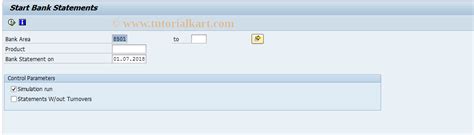 F9N1 SAP Tcode Create Bank Statements F9N1 SAP Tcode Create Bank Statements