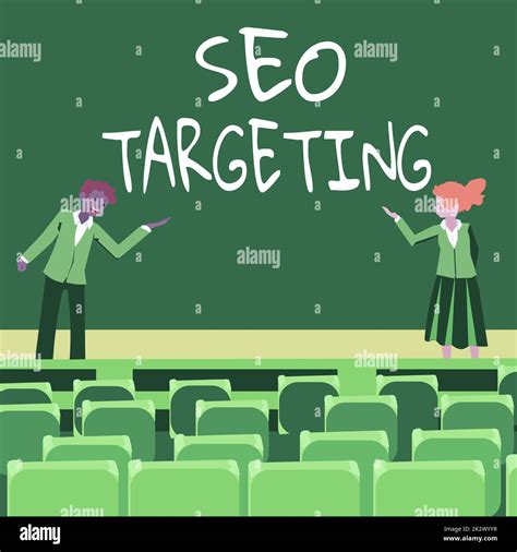 Conceptual Display Seo Targeting Business Showcase Specific Keywords For Location Landing Page