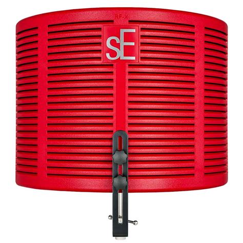 Se Electronics Rf X Reflexion Filter Vocal Booth Red