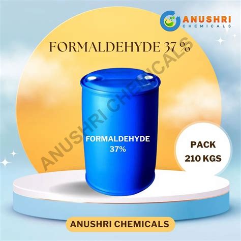 37 Formaldehyde Industrial Grade 200 L Drum At ₹ 55kg In