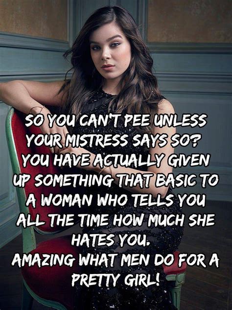 Hailee Steinfeld Cannot Believe What You Femdom Loving Freaks Will