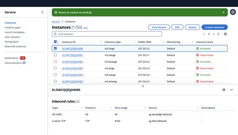 Split View Cloudscape Design System