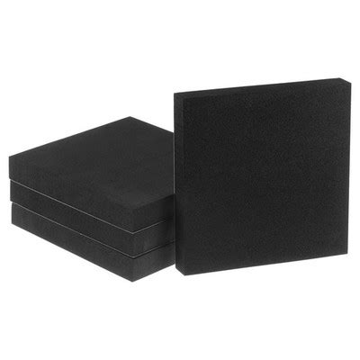 4pcs Adhesive Foam Padding Sheets 34 Thick X 6 Long Square Eva Foam
