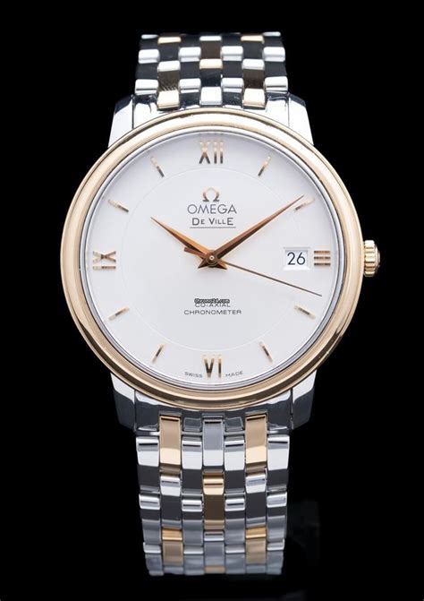 Omega De Ville Prestige Automatic Co Axial Steelgold For