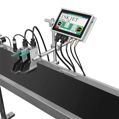 Automatic Industrial Online Inkjet Printer Qr Code Batch Number