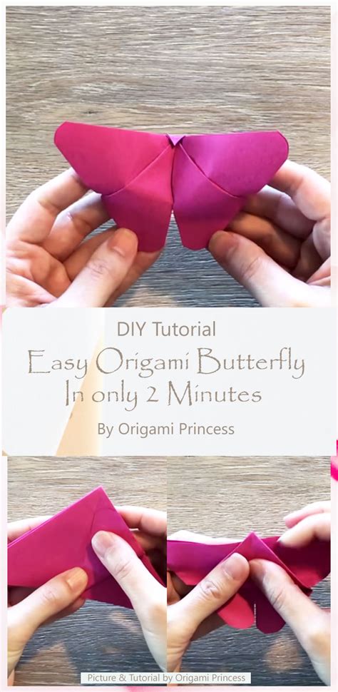How To Make An Easy Origami Butterfly Step By Step 600x1200
