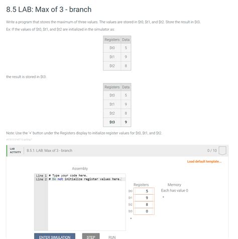 solved 8 5 ﻿lab max of 3 ﻿branchwrite a program that