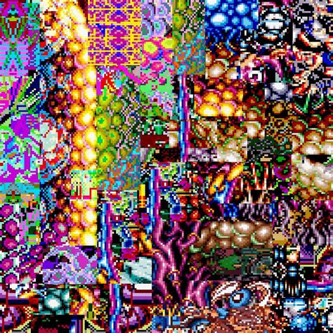 Spider Eggs R Glitch Art