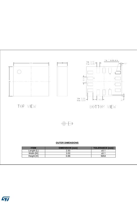 Lsm6ds3 Datasheet By Stmicroelectronics Digi Key Electronics