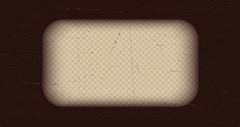 투명한 배경에 오래된 갈색 시네마틱 프레임 긁힌 빈티지 비디오 또는 사진 테이프 그런 지 패턴이있는 복고풍 스타일의 3d