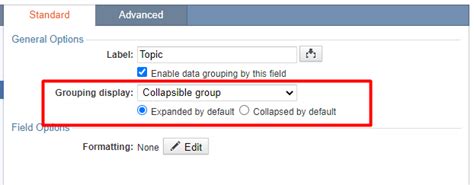 collapse expand all items in report datapages caspio community