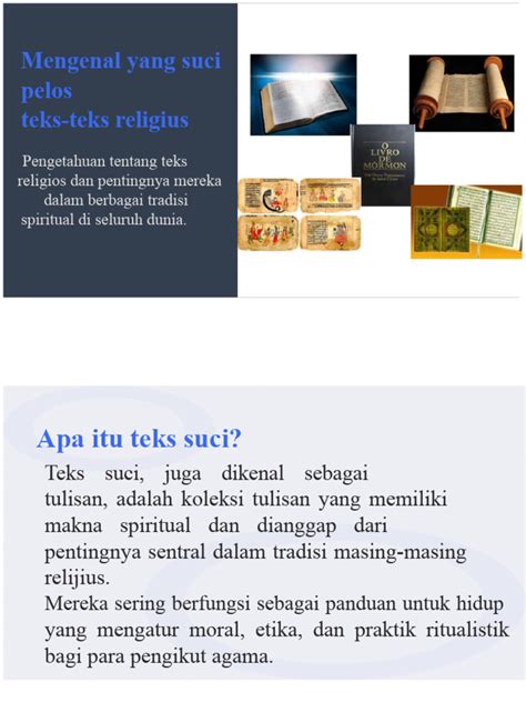 Mengenal Yang Suci Melalui Teks Teks Agama Pdf