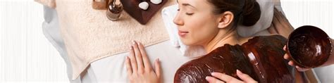 Benefits Of Massage And Herbal Volcanic Mud Therapy Elements