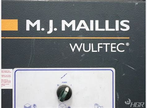 used mj maillis shrink wrapper hgr industrial surplus